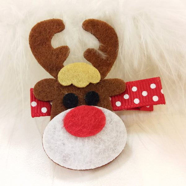Ready Stock : Rudolf Hairclip – My Growing Seed