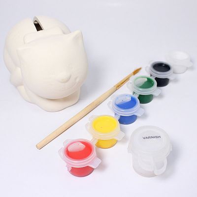READY STOCK : CERAMIC COIN BANK PAINTING DIY KIT (5 Designs) – My ...